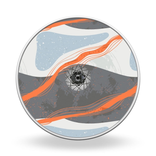 Wheel covers Colorful abstraction no.3 | WheelsFun