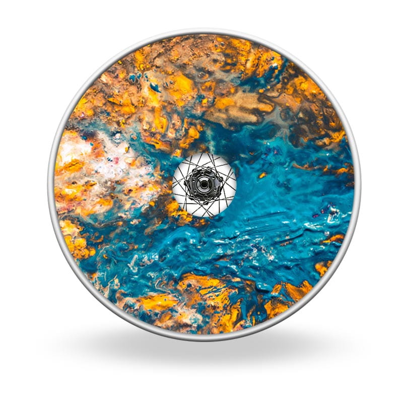 Wheel covers Colorful splash no.2 | WheelsFun